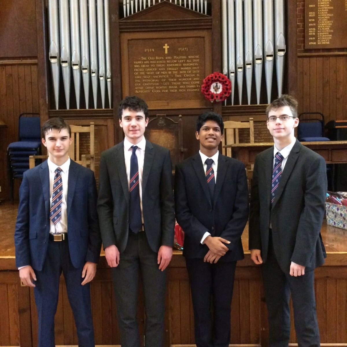 The Judd School - Mathematical finalists