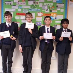 The Judd School - Junior Maths Team scoop first prize!