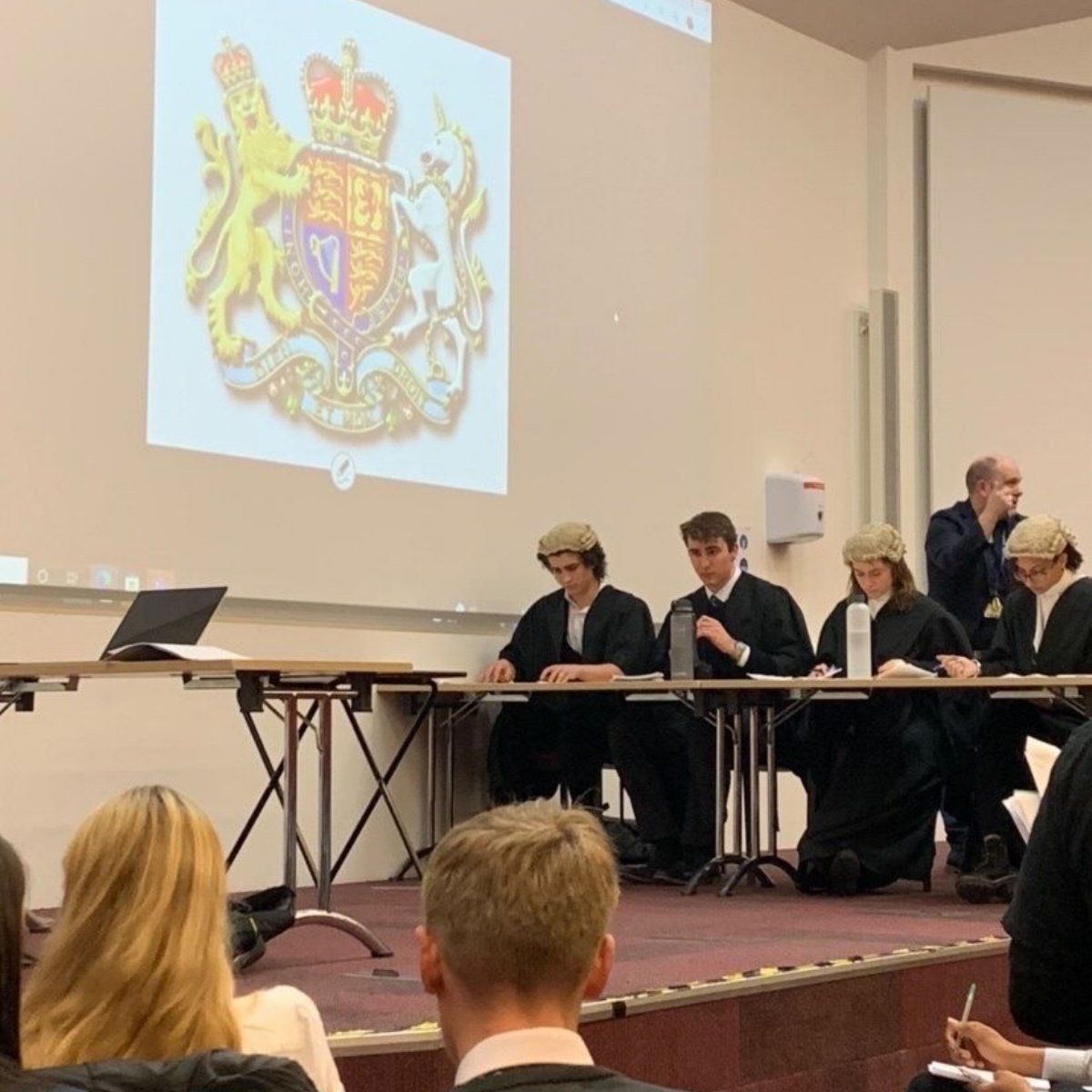 The Judd School - Judd Students face the Jury in Bar Mock Trials