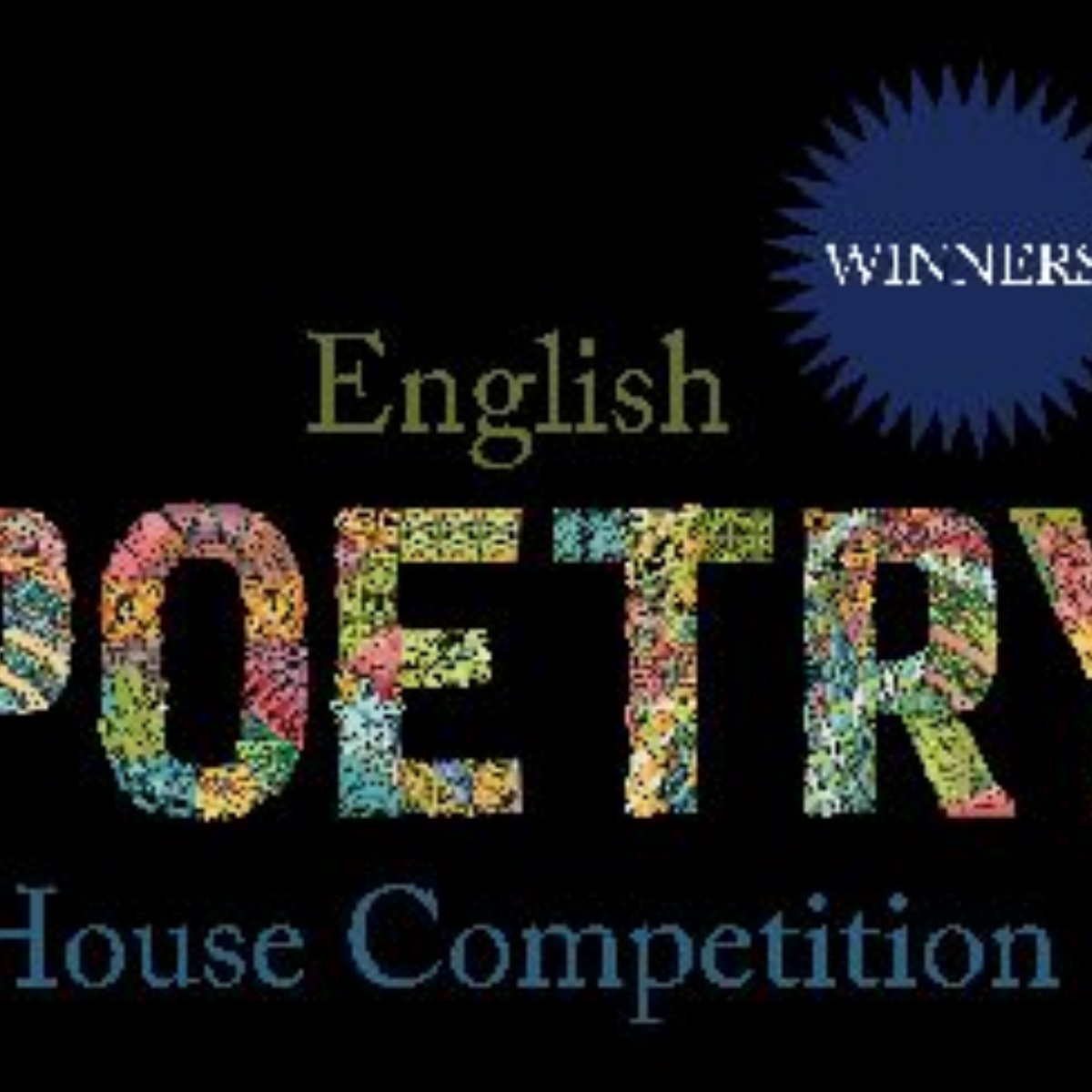 The Judd School - Winners of the English Poetry House Competition
