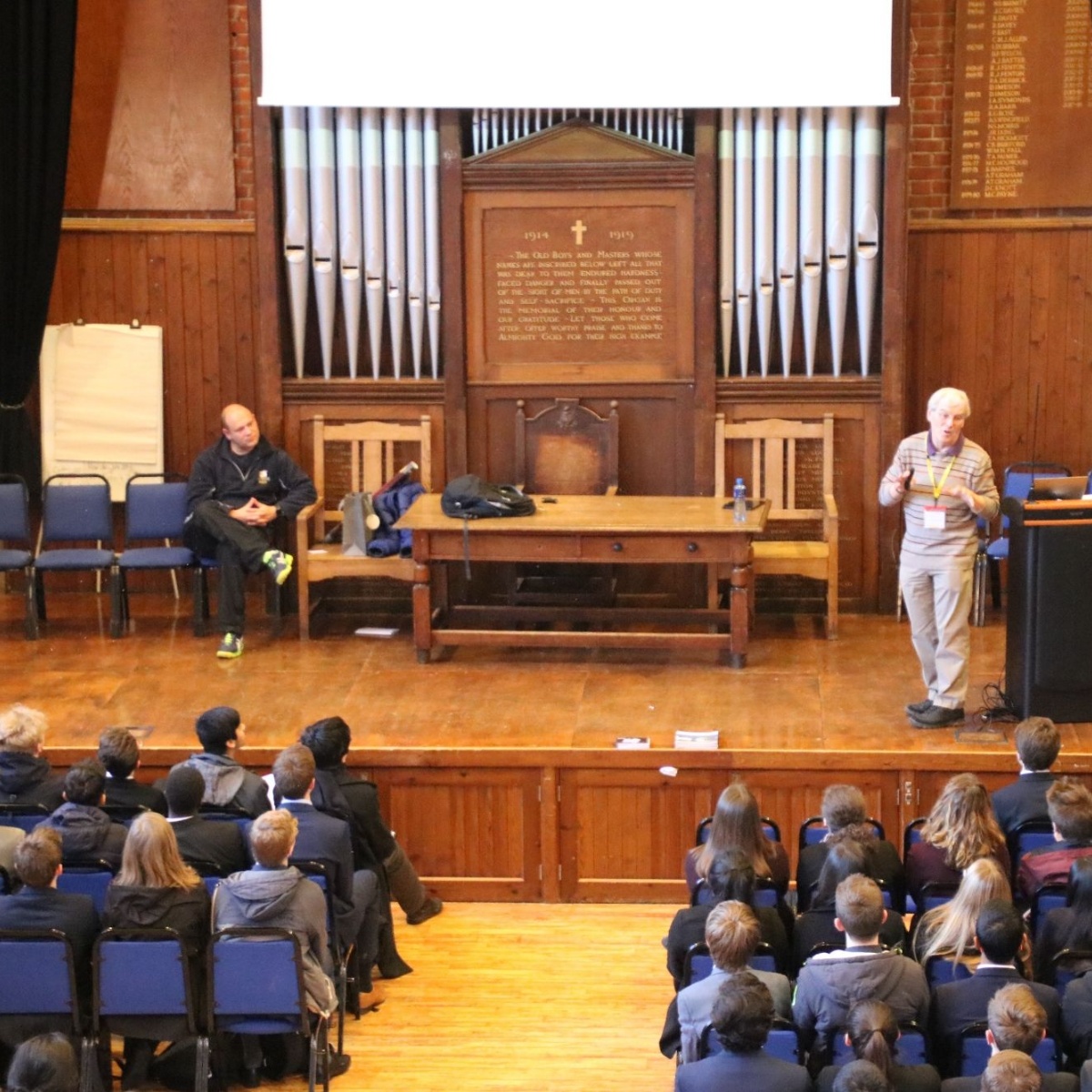 The Judd School - Nobel Prize winner visits Judd